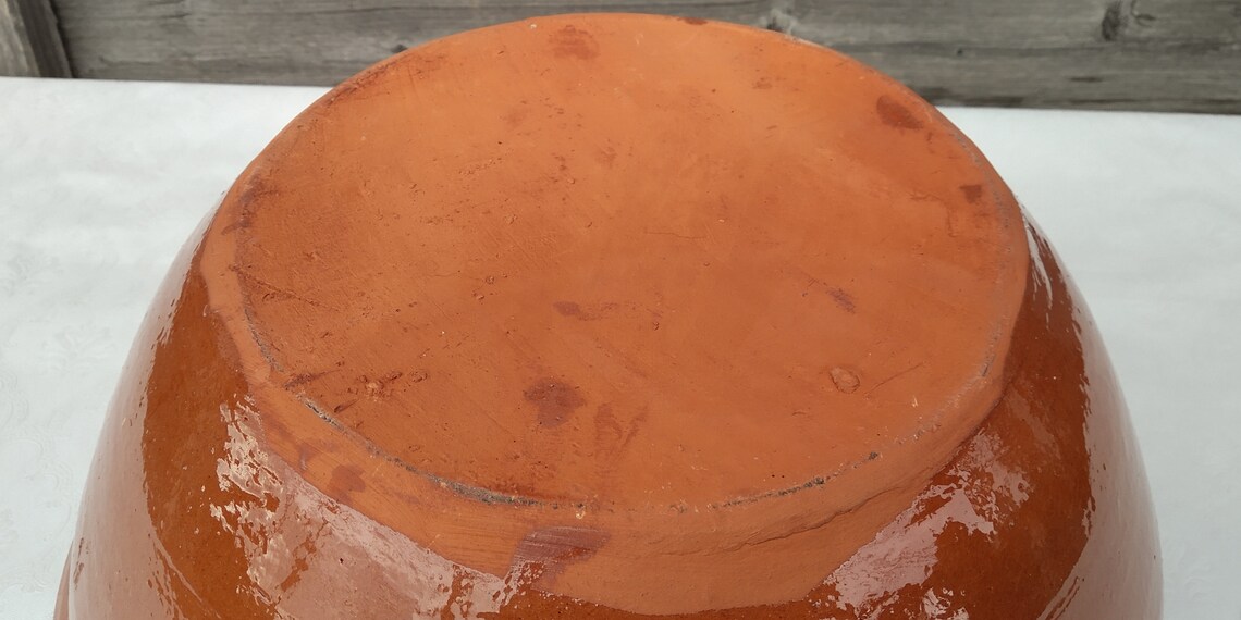 Vintage Ceramic Cooking Pot Old Handmade Crockery Retro - Etsy