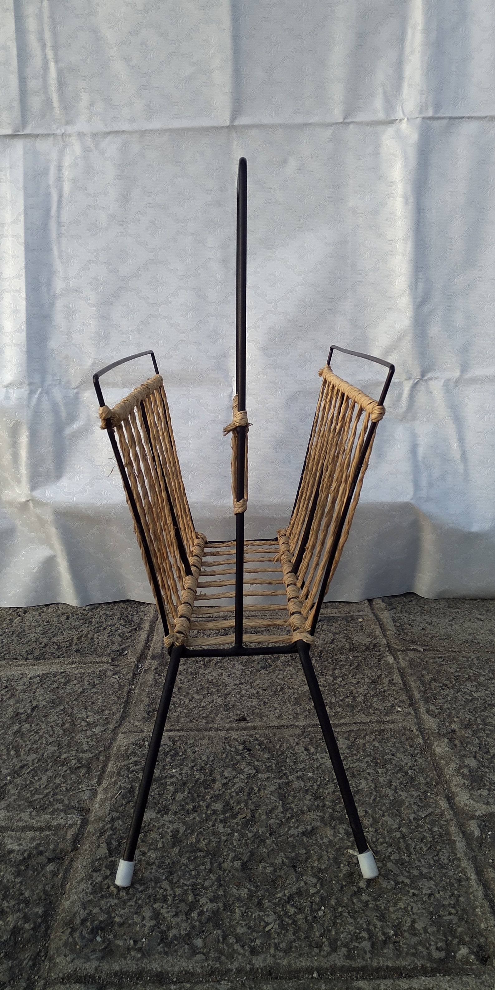 Vintage Newspaper Stand, Retro Magazine Holder, Old Newspaper Rack ...