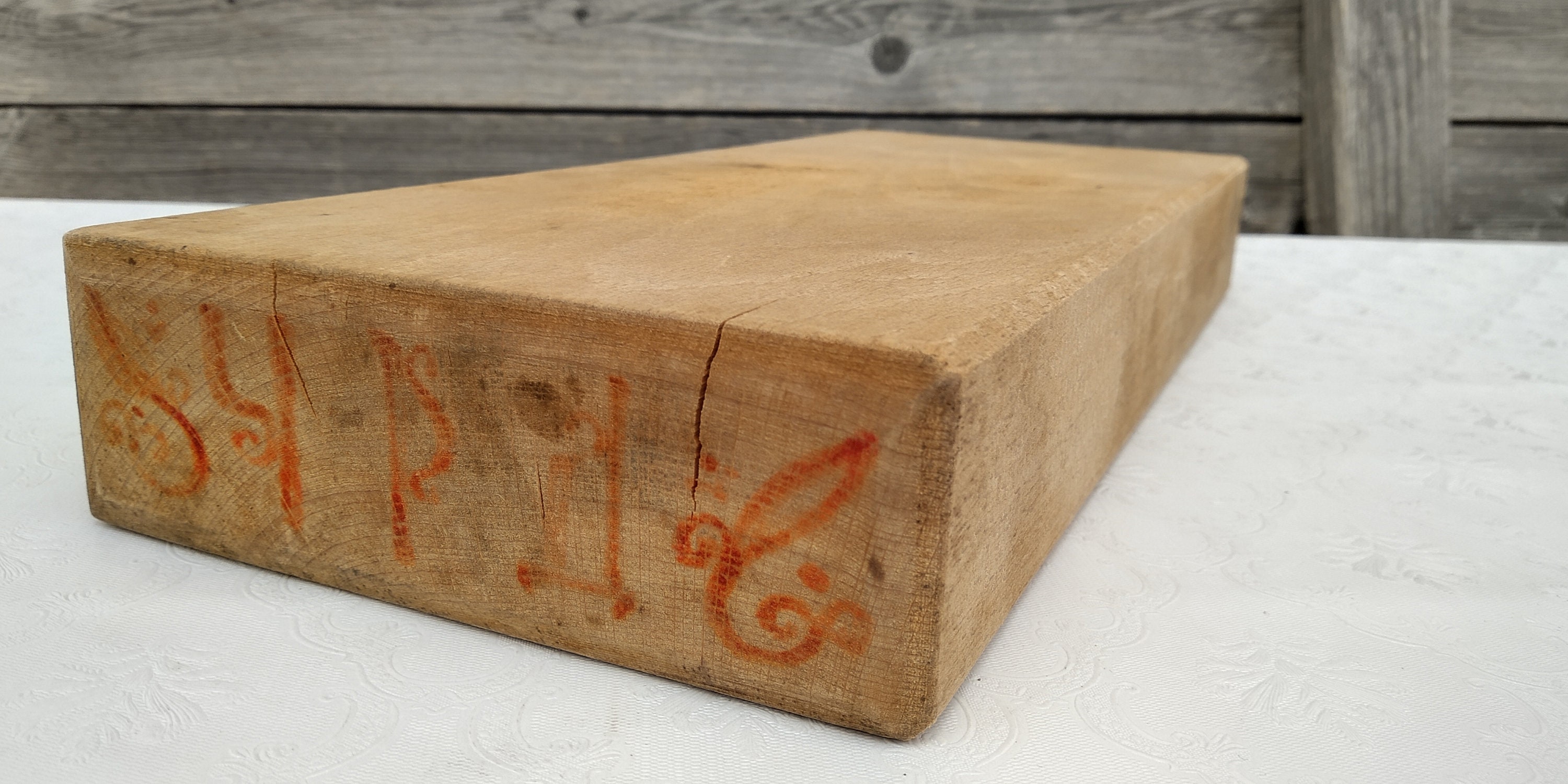 Vintage Wooden Cutting Board Antique Bread Board Primitive | Etsy