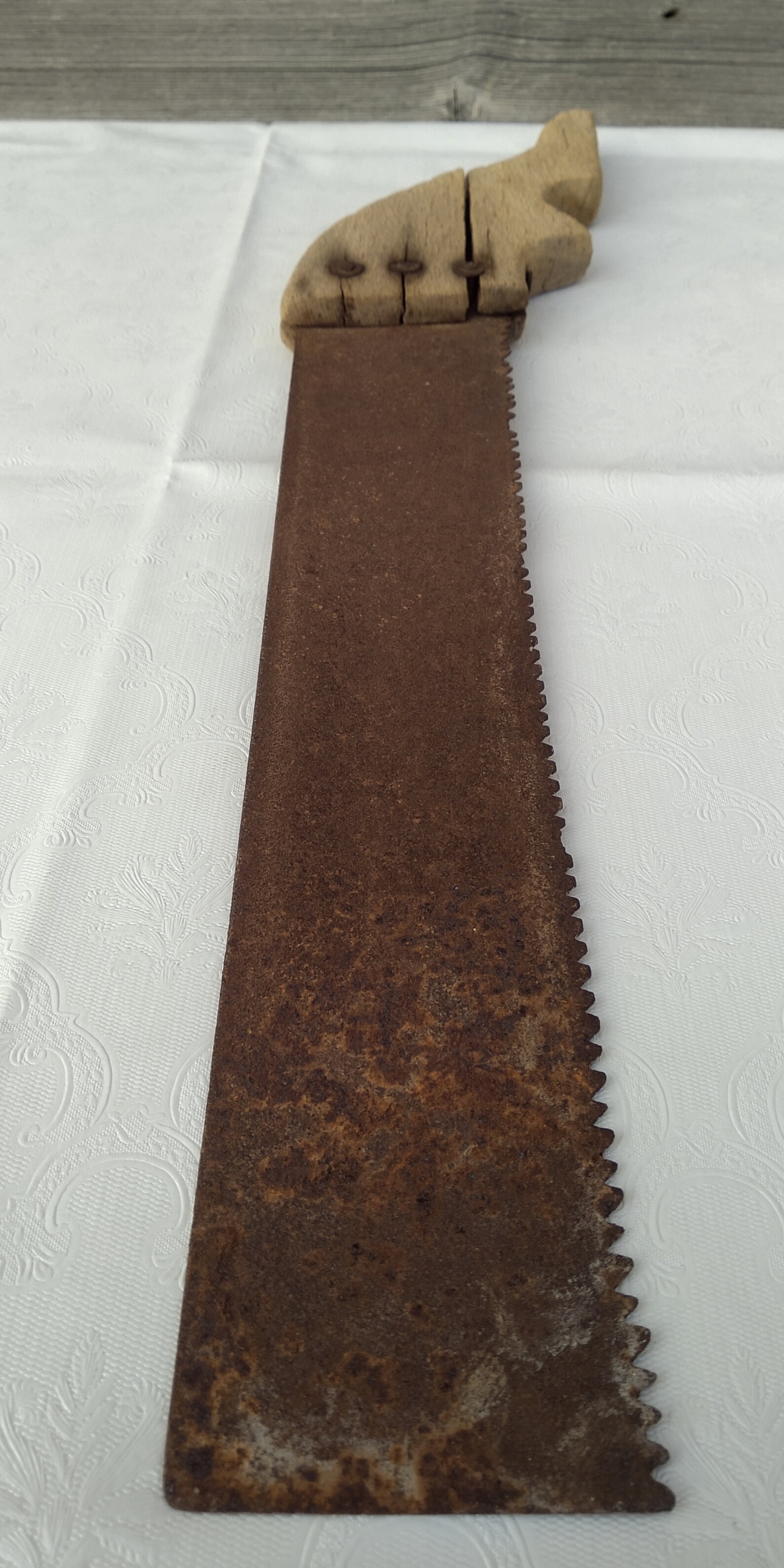 Vintage Hand Saw Antique Saw Old Rusty Saw Primitive - Etsy