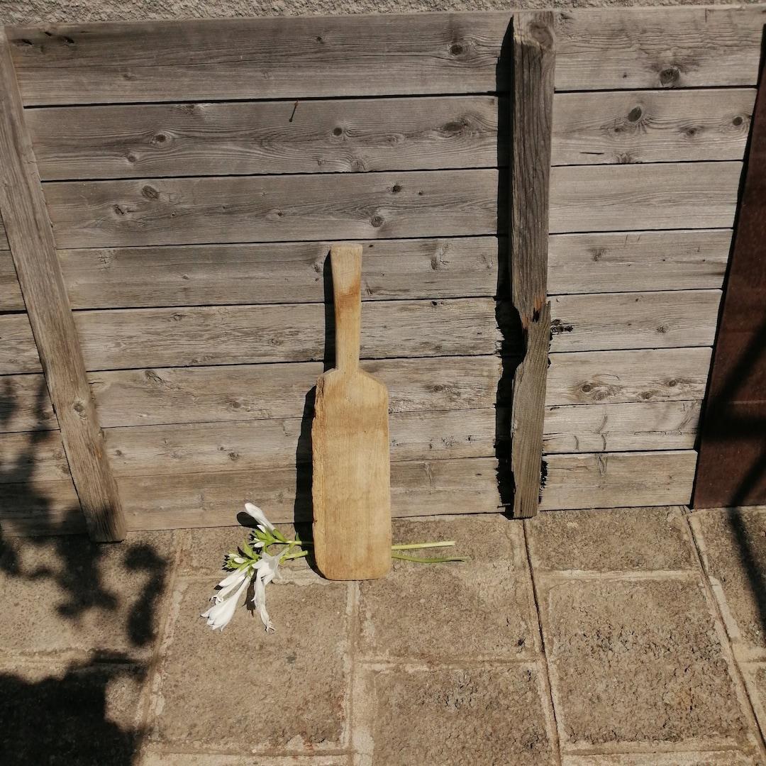Big Vintage Laundry Wooden Paddle, Retro Washing Paddle, Old Laundry ...