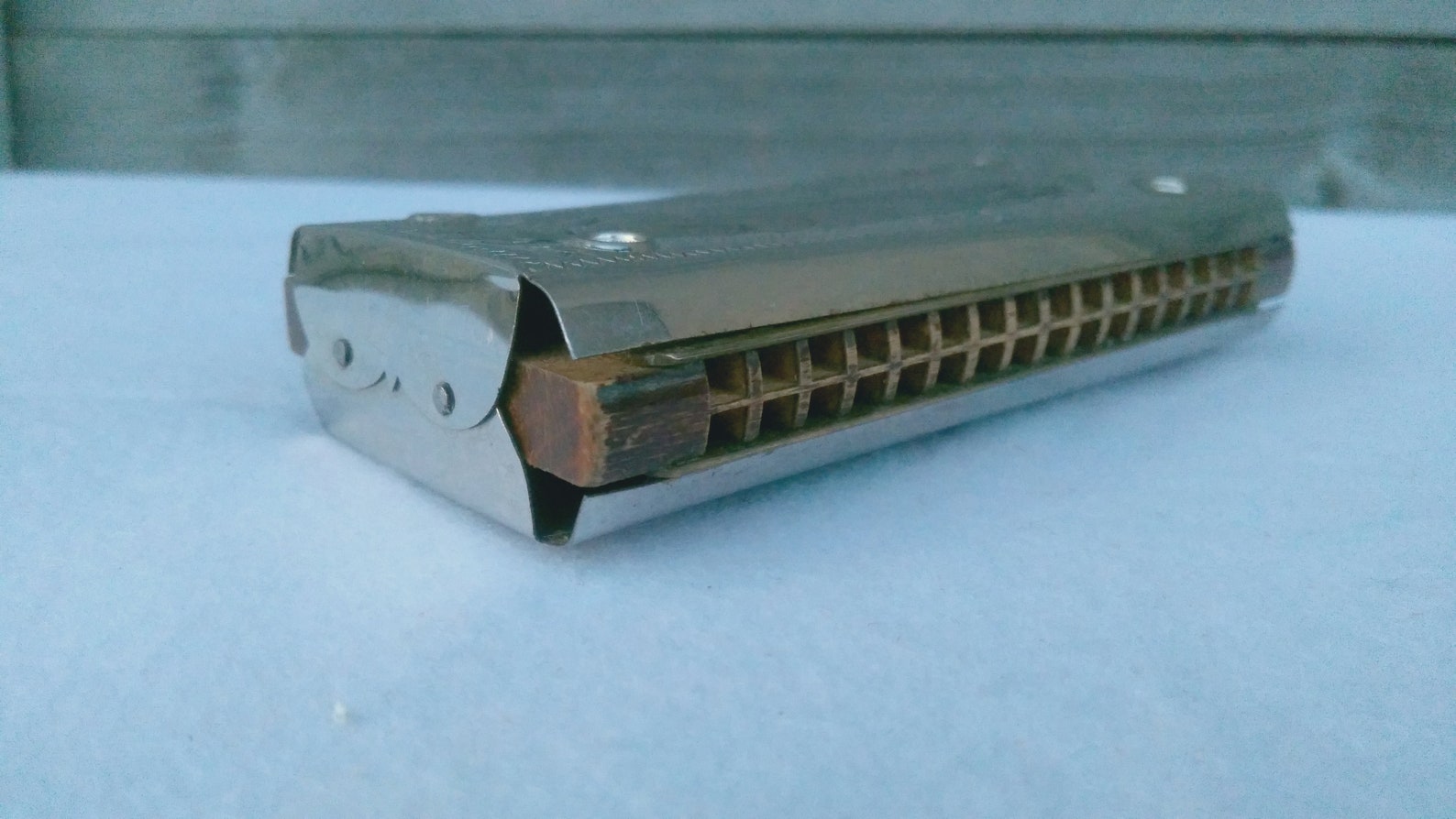 Vintage German Harmonica ORCHESTER Old Brass Musical - Etsy