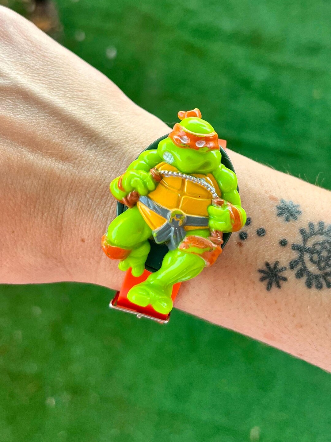 The Michelangelo - Vintage 1989 TMNT Teenage Mutant Ninja Turtles Flip ...