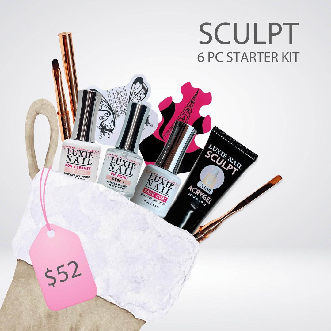 Sculpt Acrygel 6 PC Starter Kit - Etsy