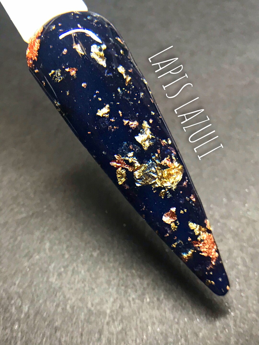 Lapis Lazuli Nail Dip Powder - Etsy