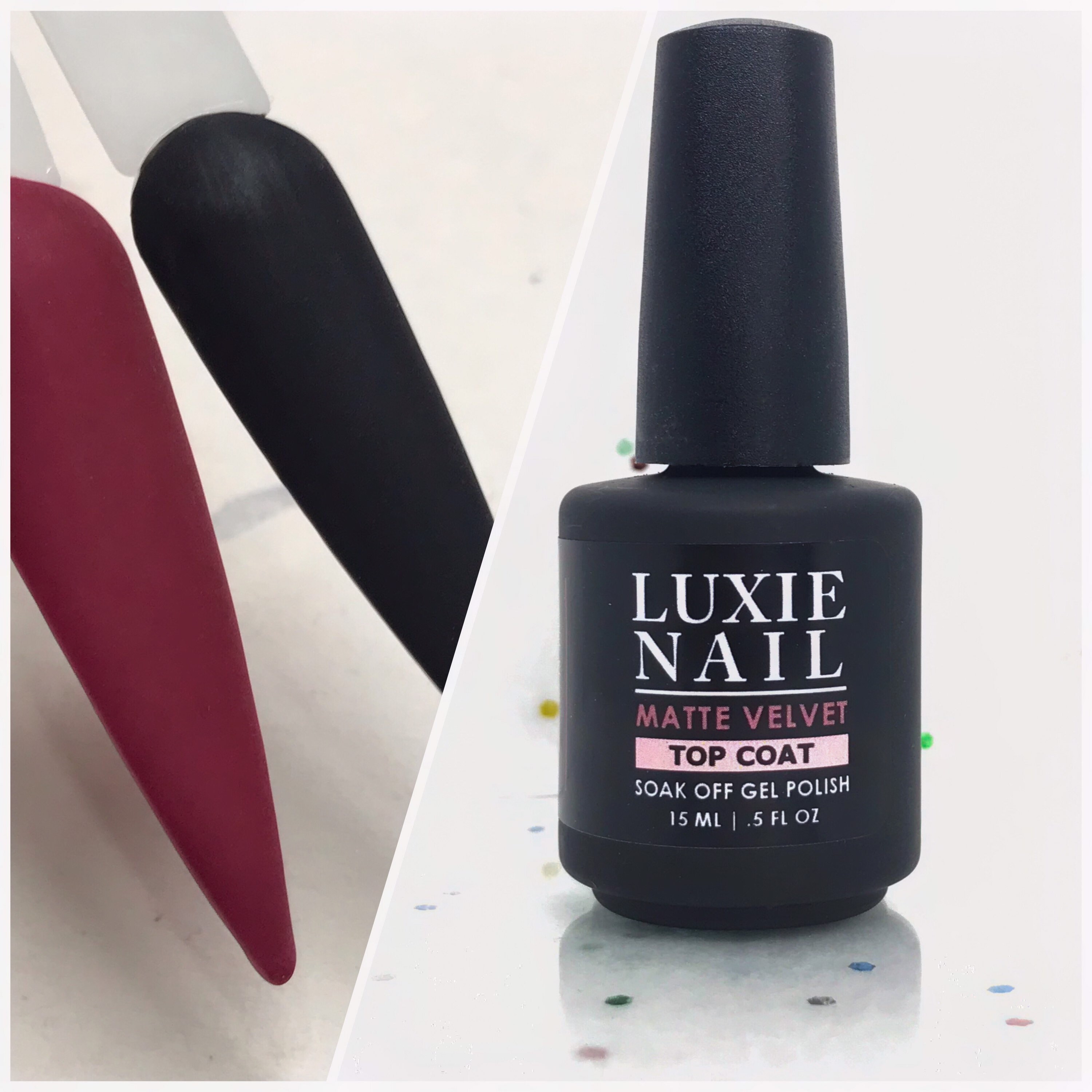 Matte Velvet Gel Top Coat 15ml | Etsy