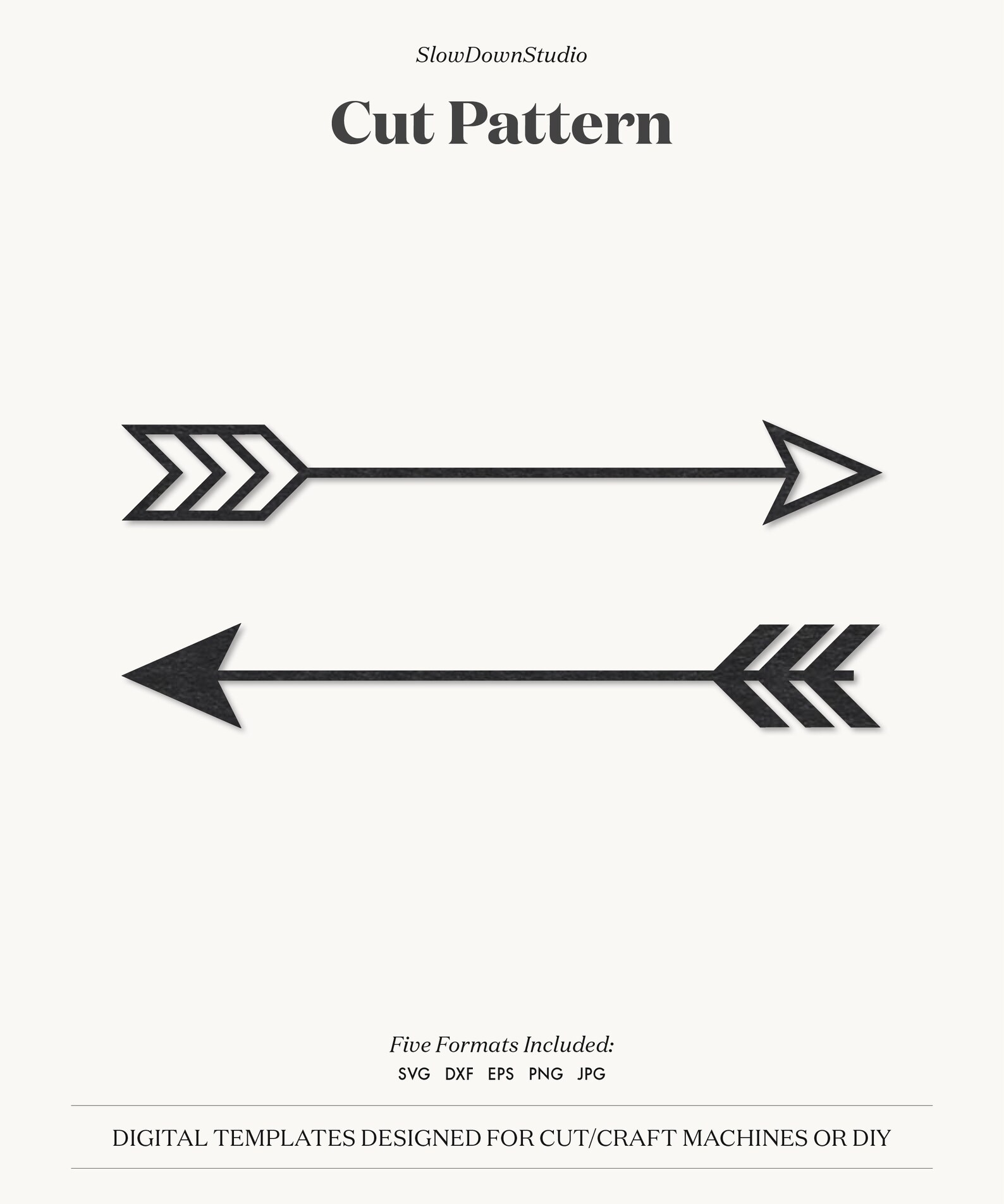 Flechas SVG Patrón de corte Flecha Imágenes prediseñadas | Etsy