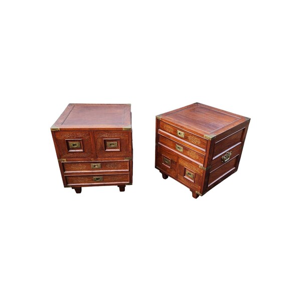 Campaign End Tables - Etsy