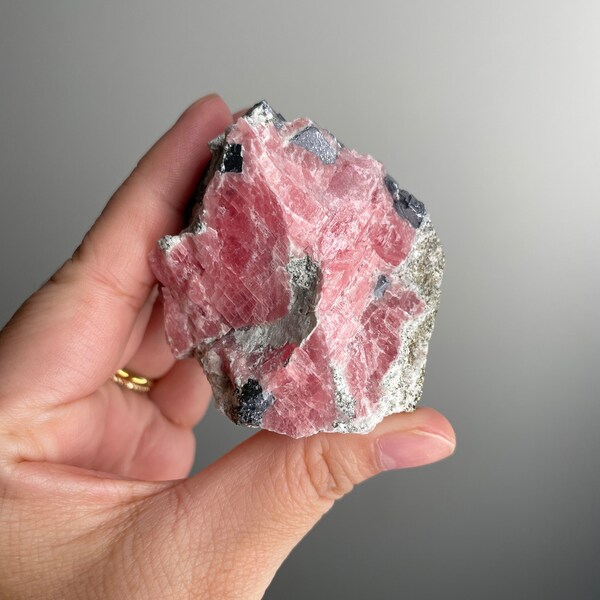Raw Rhodochrosite - Etsy
