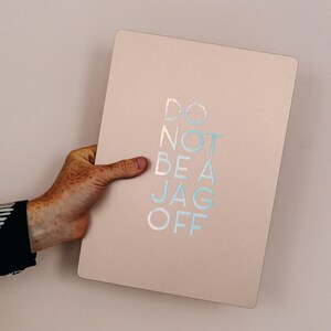 Don't Be A Jagoff Decal for Indoor or Outdoor Use. - Etsy