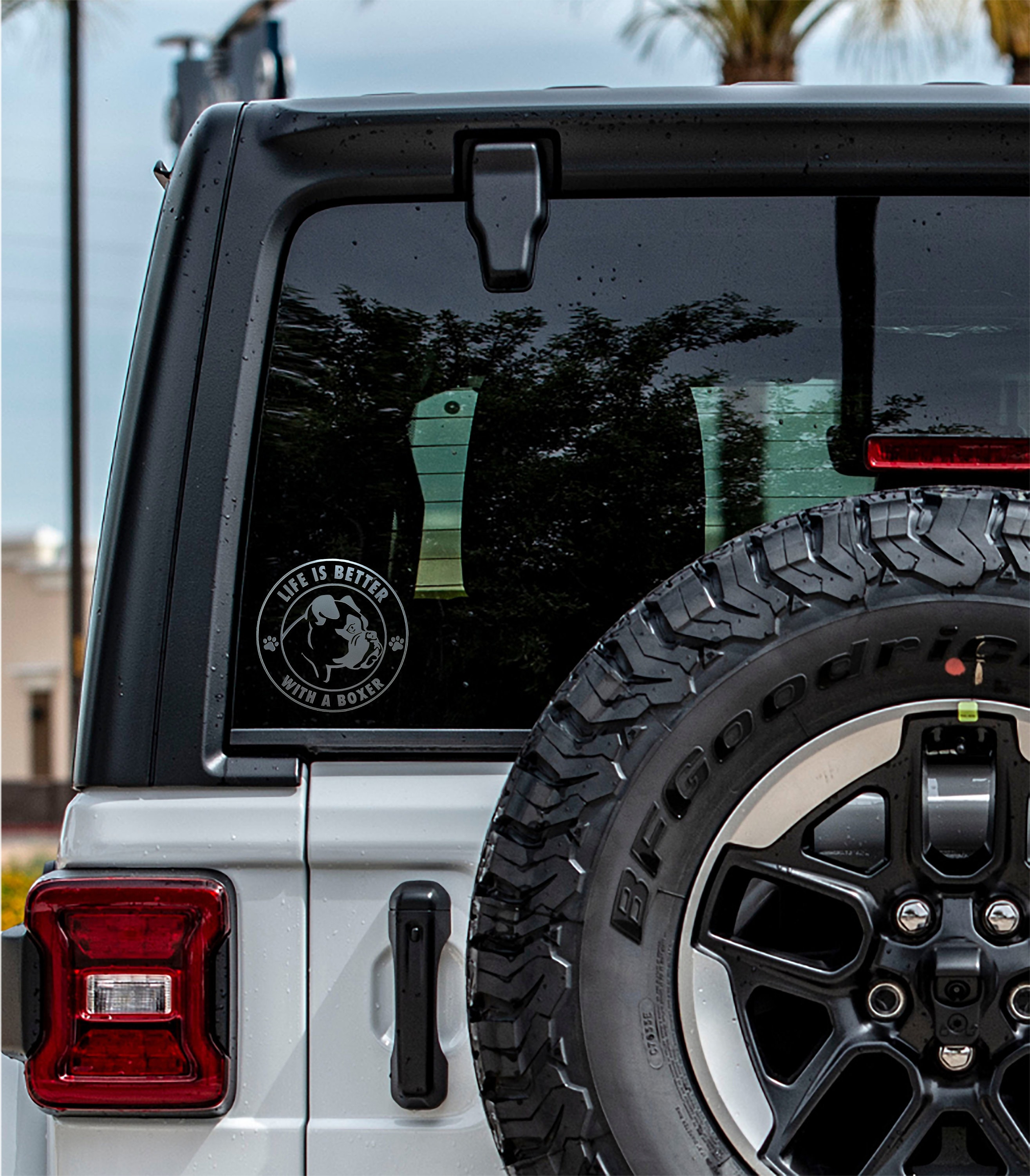 Personalized Life is Better With A Boxer Vinyl Decal - Etsy