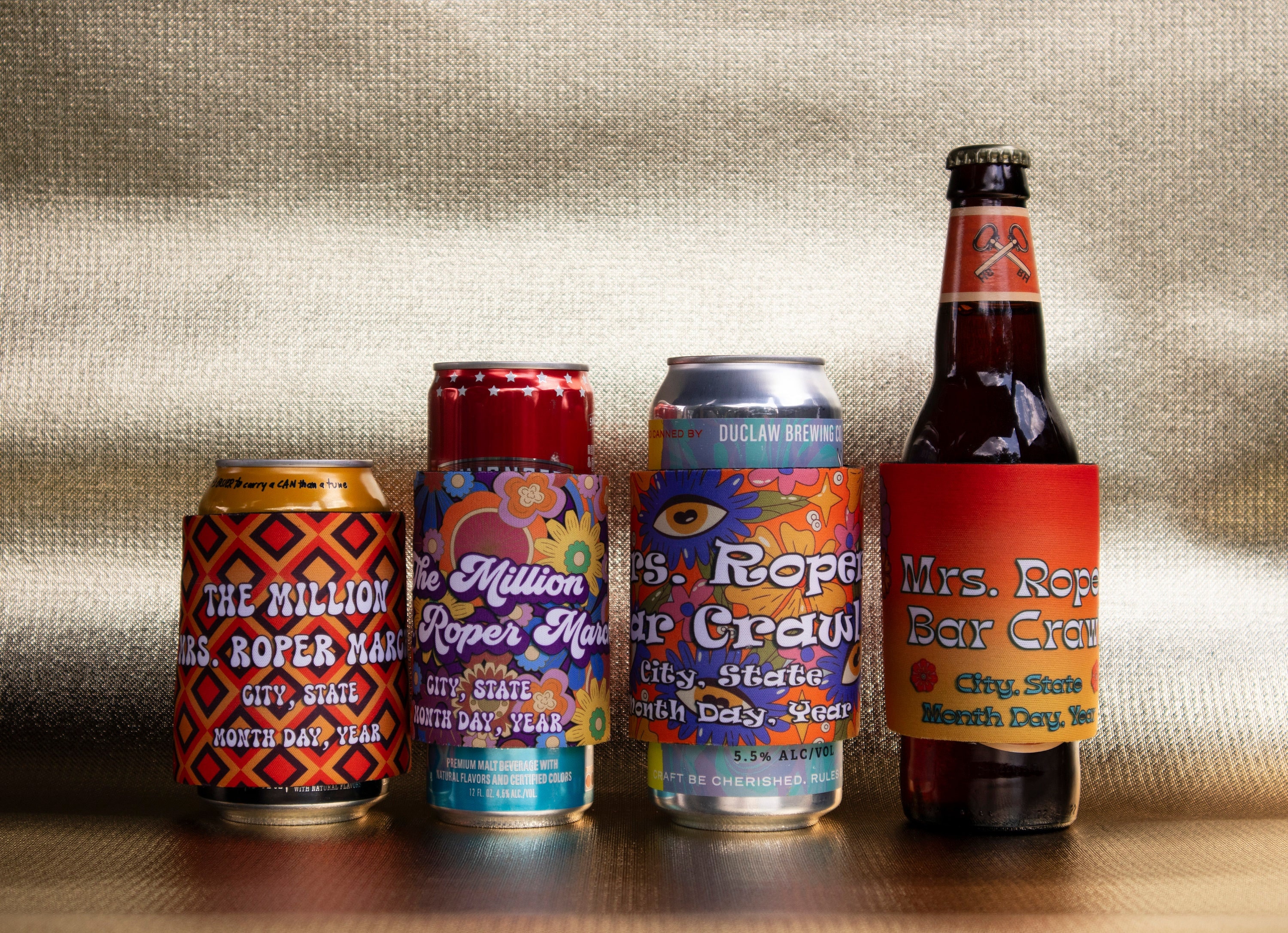 Mrs. Roper Drink Slap Wrap Can Coolers Beverage Insulators - Etsy