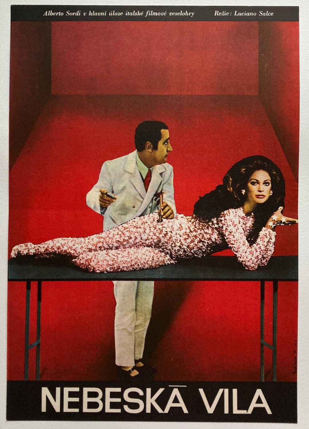 Original Film Poster, Medicine Italian Style, Genuine Czech Print, 1971 ...