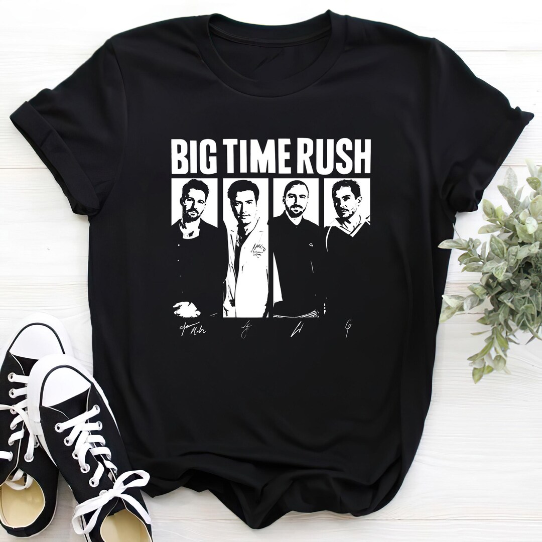Vintage Big Time Rush Shirt ,btr Concert Shirt, 2025 Tour Shirt, Big ...