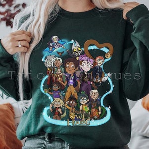 The Owl House Shirt, the Owl House Fan Shirt, Hexside School of Magic ...