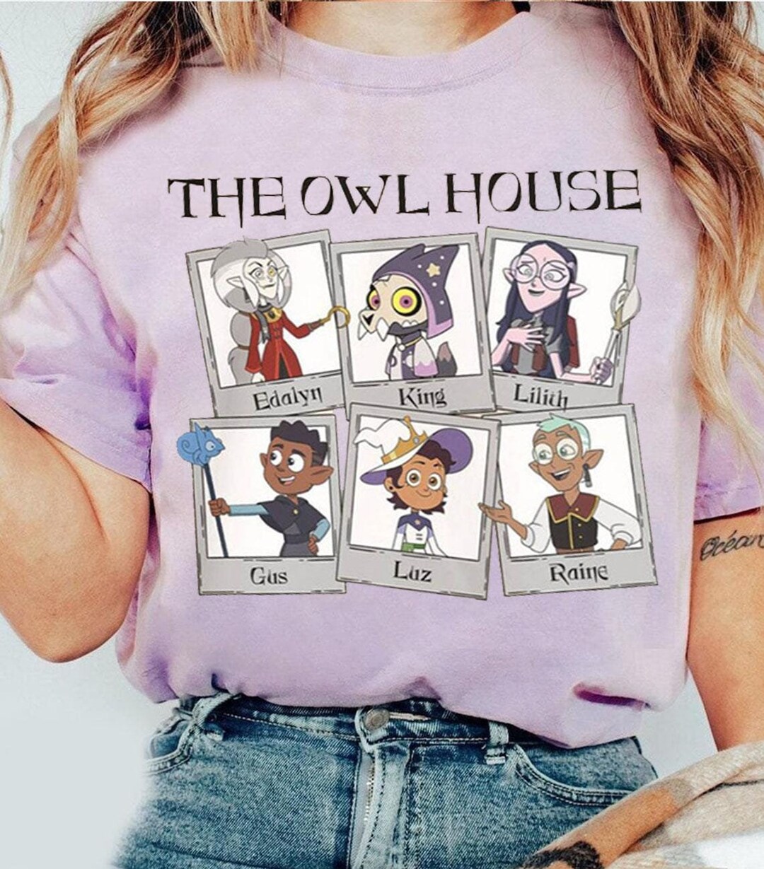 Vintage the Owl House Character Shirt, the Owl House Shirt, Hexside ...