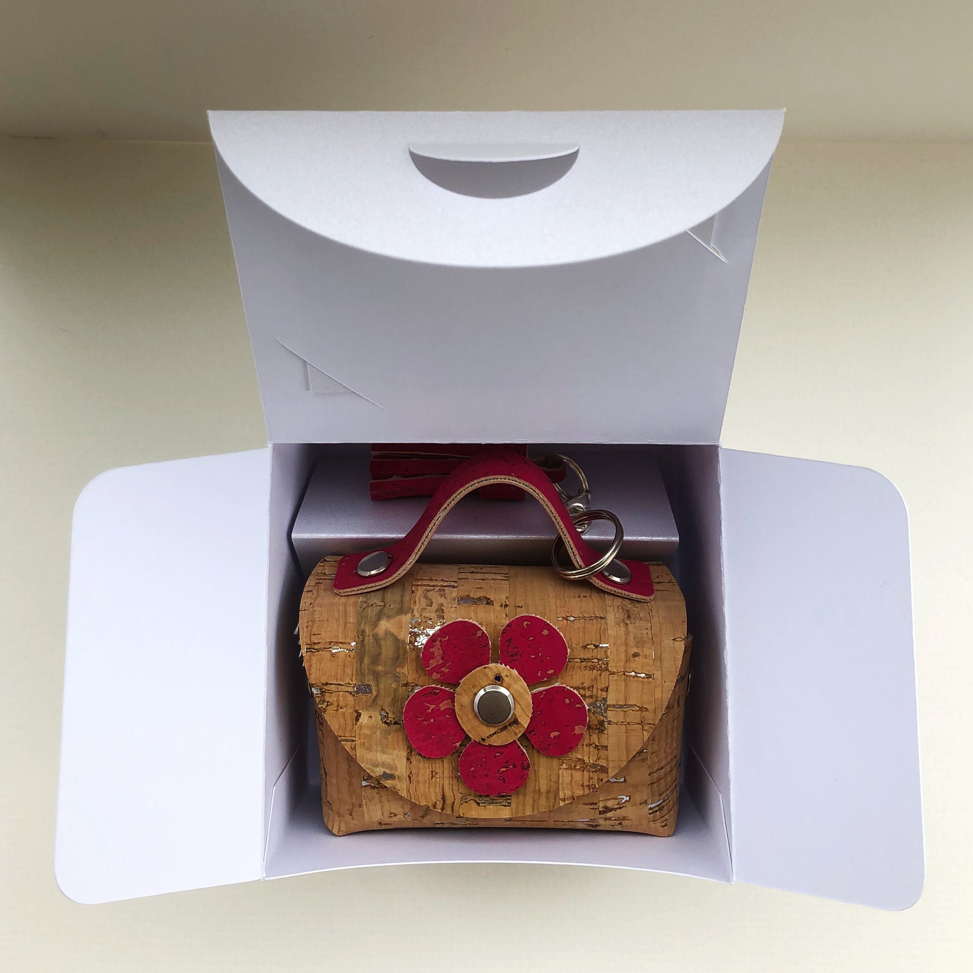 No SEW Mini Handbag Mini Tassel Gift Box SVG Cut Files & | Etsy