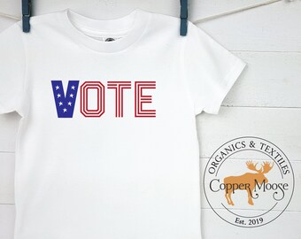 Voting Shirt for Kids Kids Vote Tshirt Future Voter Shirt - Etsy