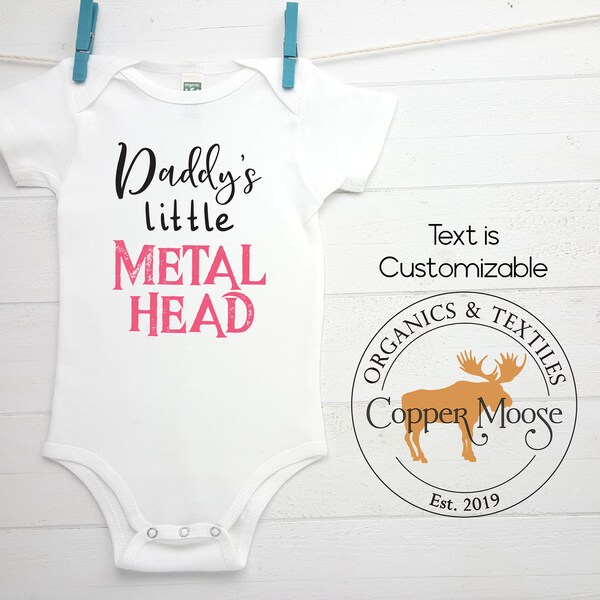 Heavy Metal Baby - Etsy