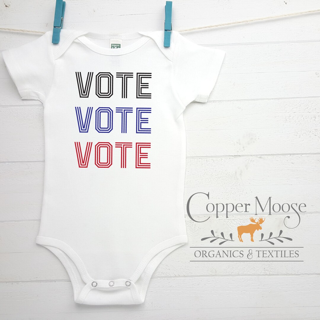 Vote Baby Onesie®, Vote Baby, Election Onesie®, Vote Baby Girl, Vote ...