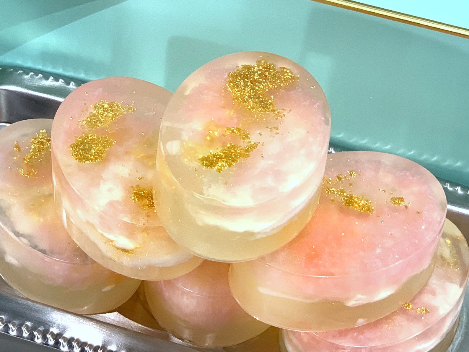 Rose Gold Handmade Glycerin Soaps Coconut Butter Soaps Etsy Australia