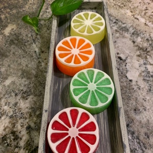Citrus Soaps | Citrus Slices | Orange | Lemon | Lime | Grapefruit | Handmade | Body Care ...