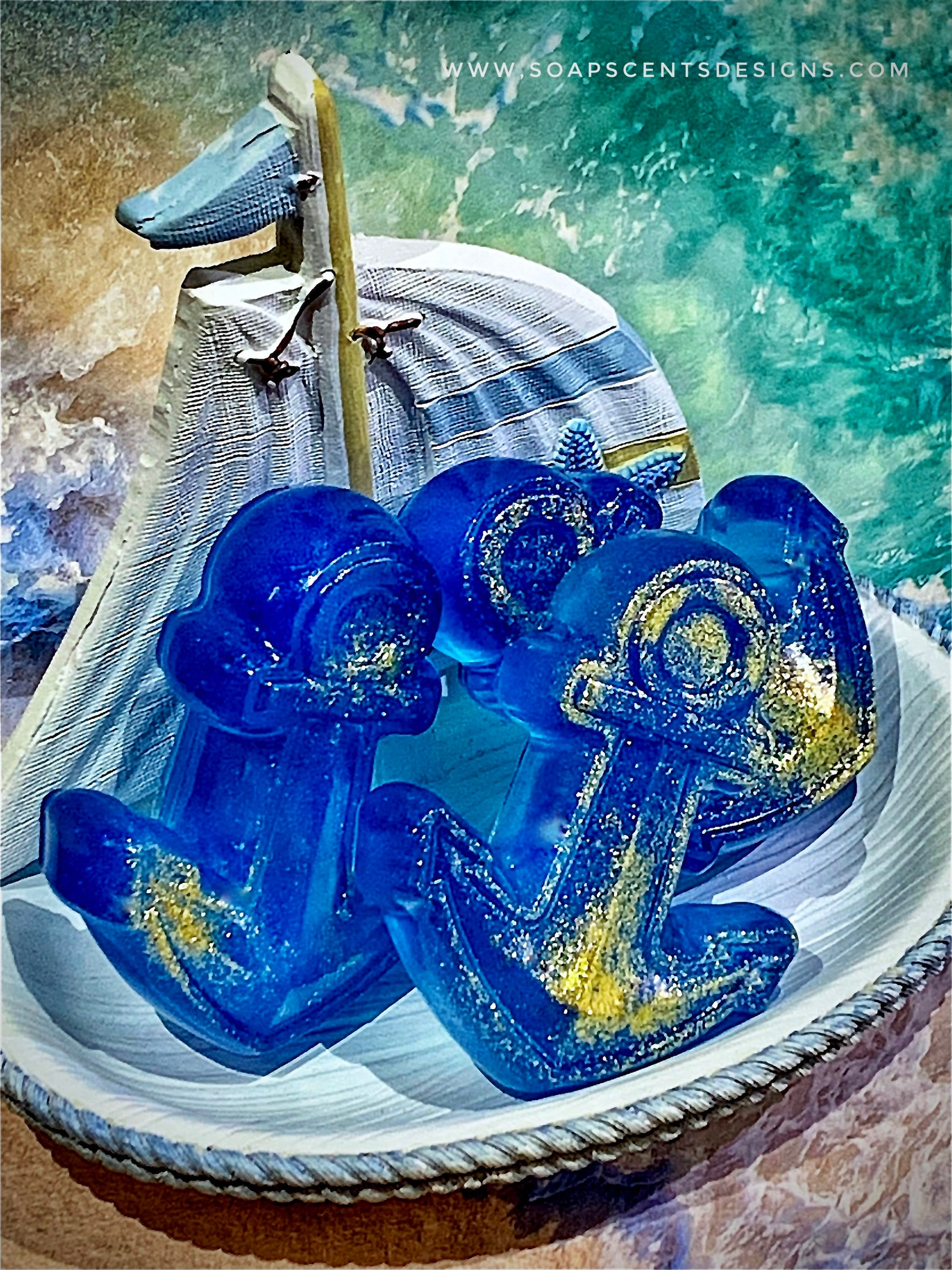 Anchor Glycerin Soap Handmade Bar Soap Nautical Soap - Etsy