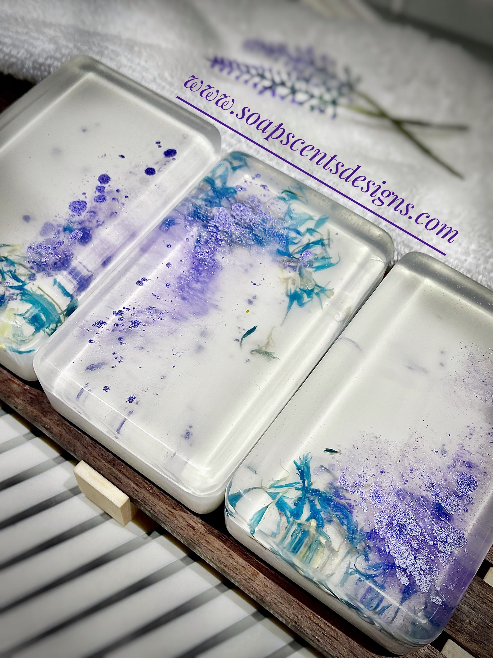 Lavender Vanilla Mint Soaps | Handmade Soap | Lavender Soap | Gifts for ...