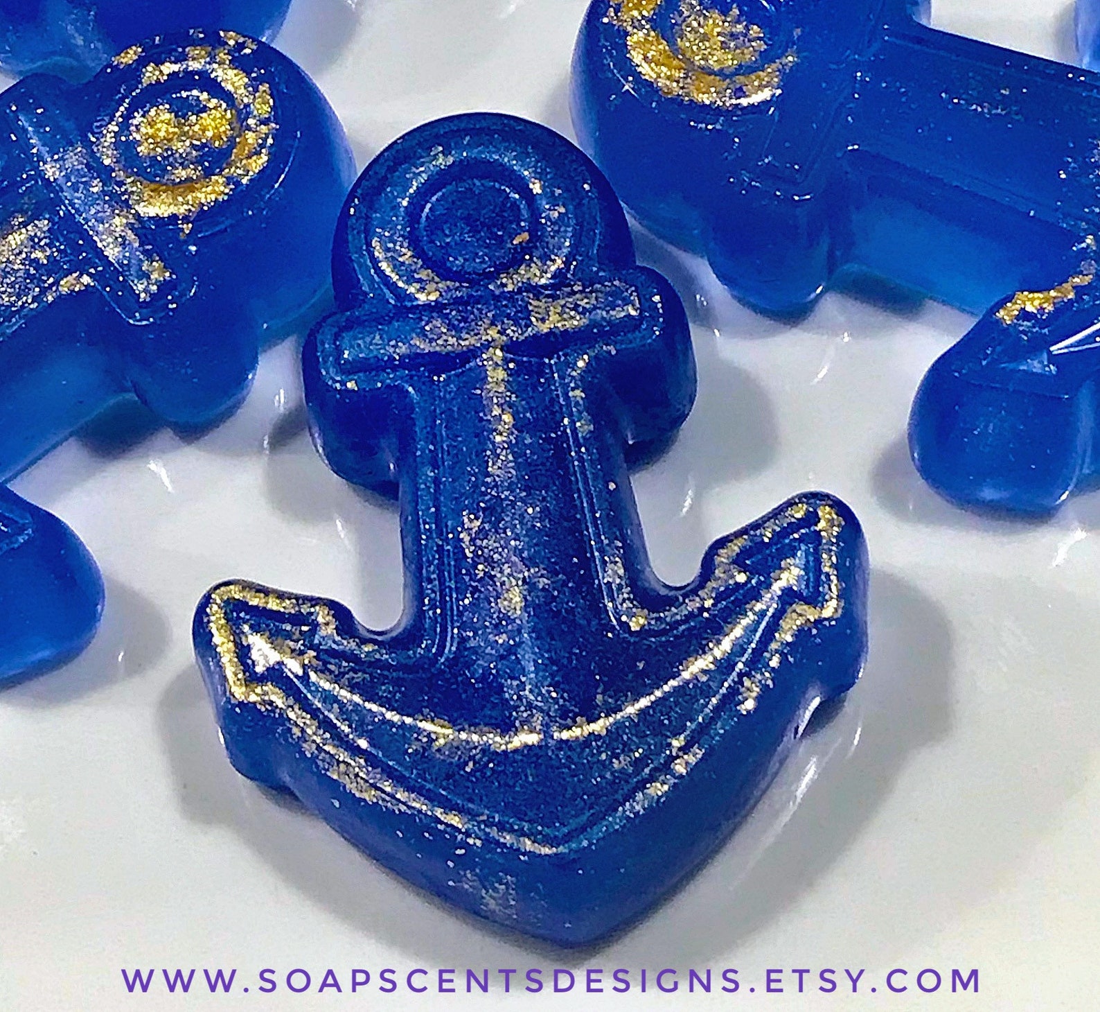 Anchor Glycerin Soap Handmade Bar Soap Nautical Soap - Etsy