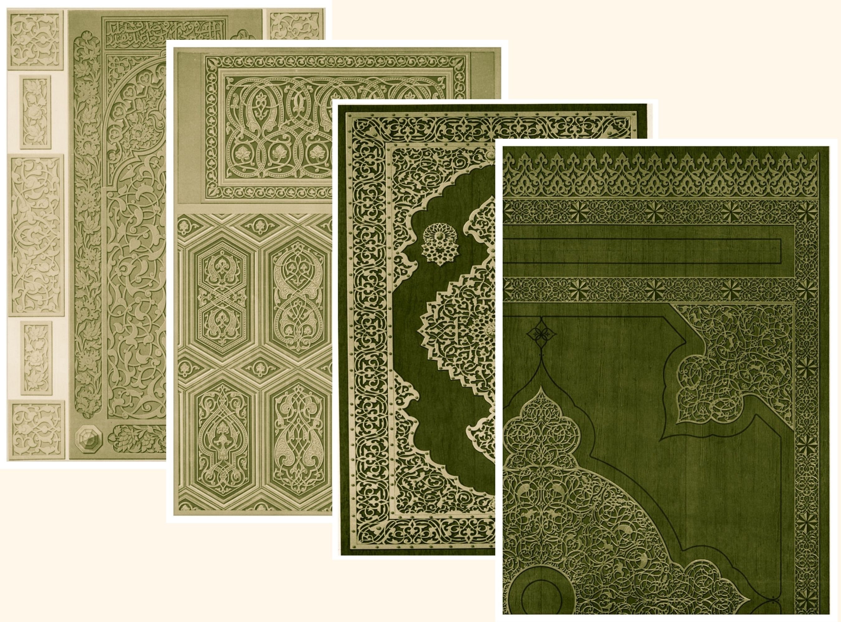 Islamic Pattern Digital Paper Pack | Islamic Geometric - Etsy