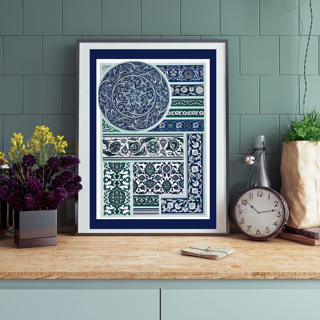 Vintage Turkish Art | Turkish Wall Art | Islamic Poster - Etsy