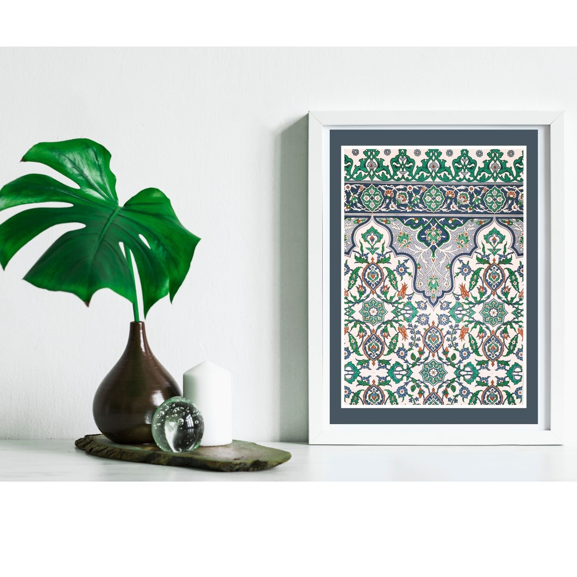 Islamic Poster Turkish Art Islamic Geometric Pattern - Etsy