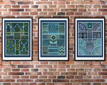 Arabic Moroccan Islamic Pattern SVG & Vector Line Art 3 - Etsy