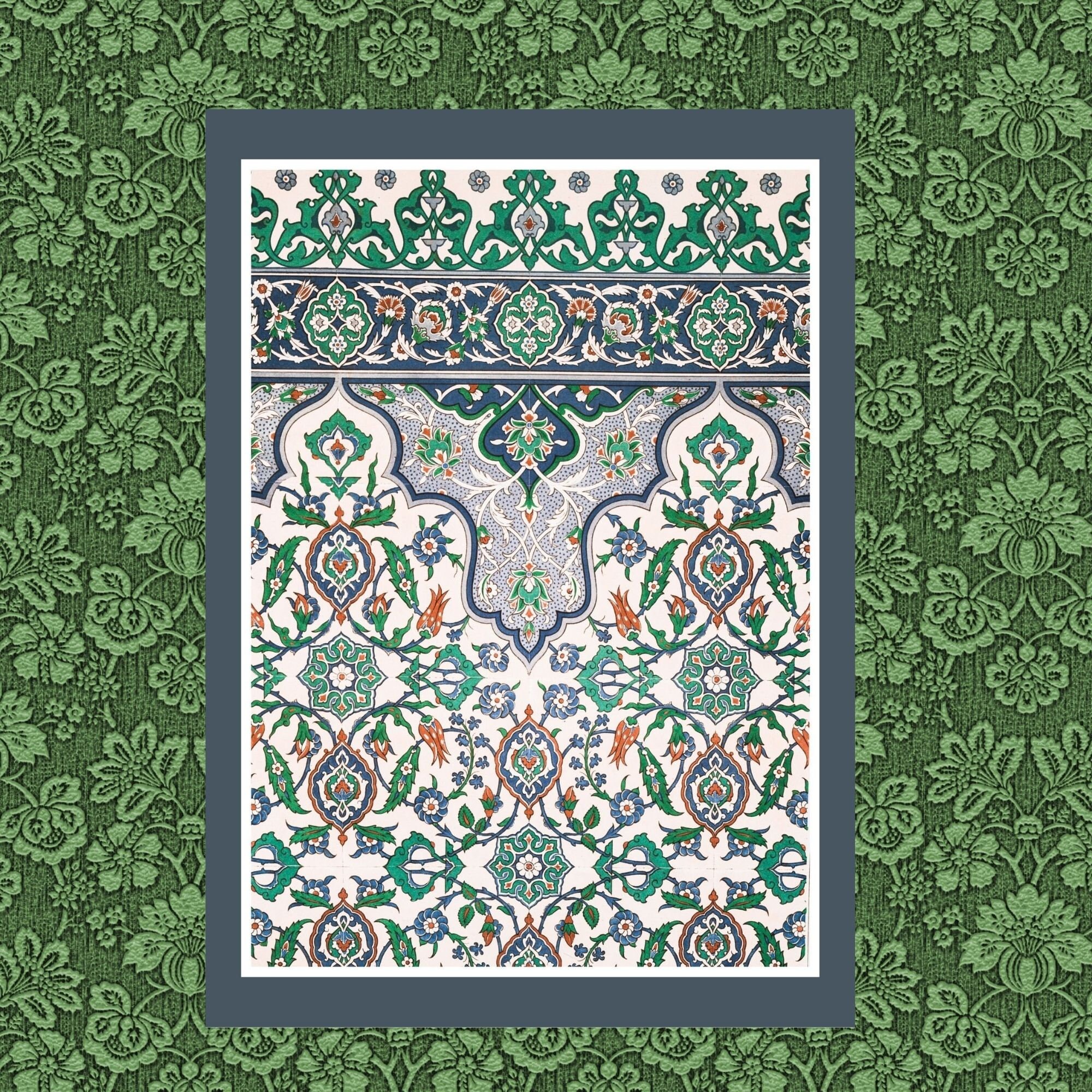 Islamic Poster Turkish Art Islamic Geometric Pattern - Etsy