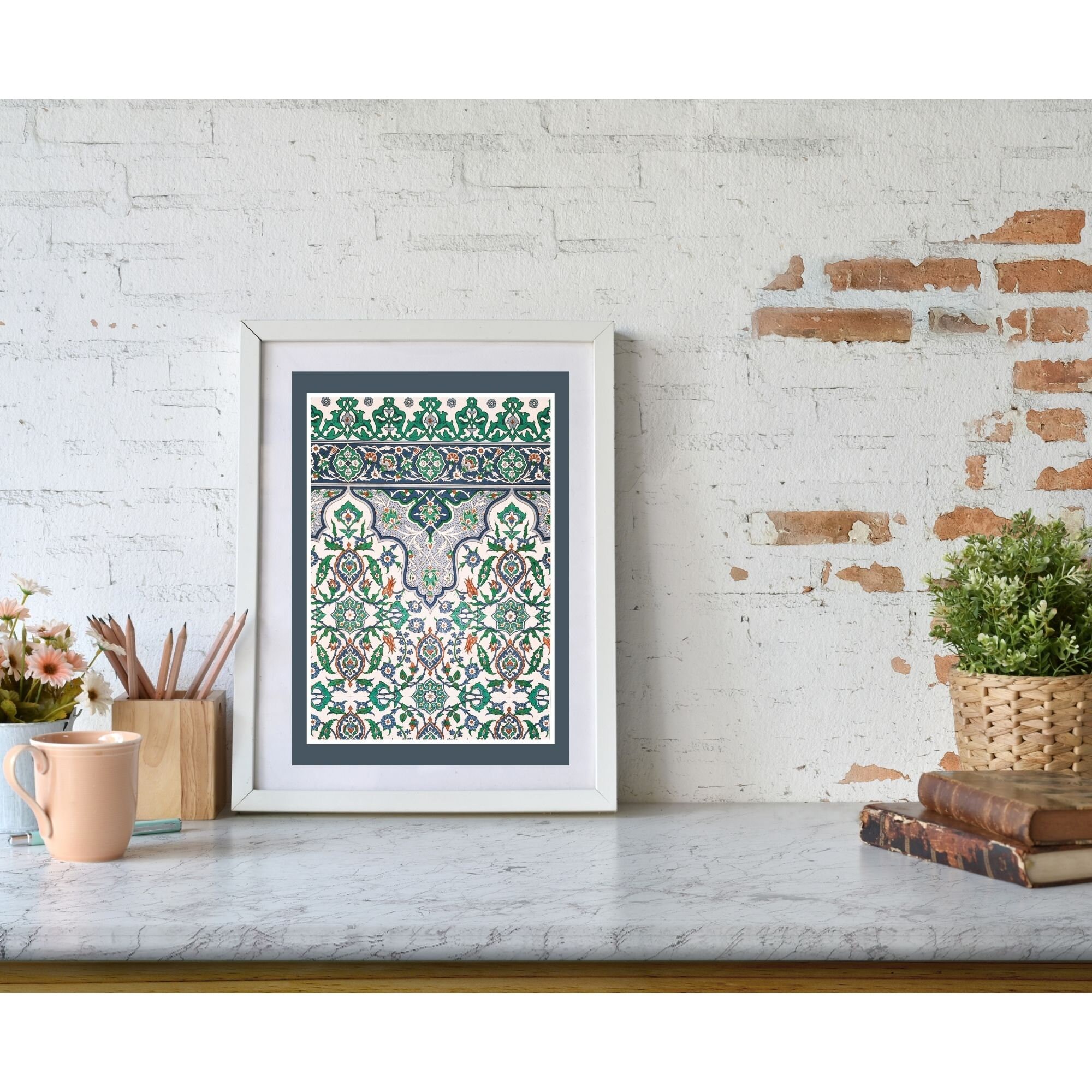 Islamic Poster Turkish Art Islamic Geometric Pattern - Etsy