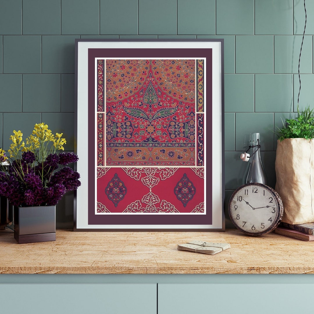 Vintage Islamic Art | Islamic Poster | Indian Pattern - Etsy