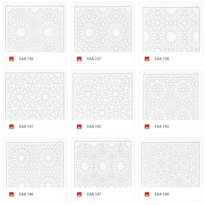 Islamic Geometric Colouring Pages | Islamic Geometric Pattern ...