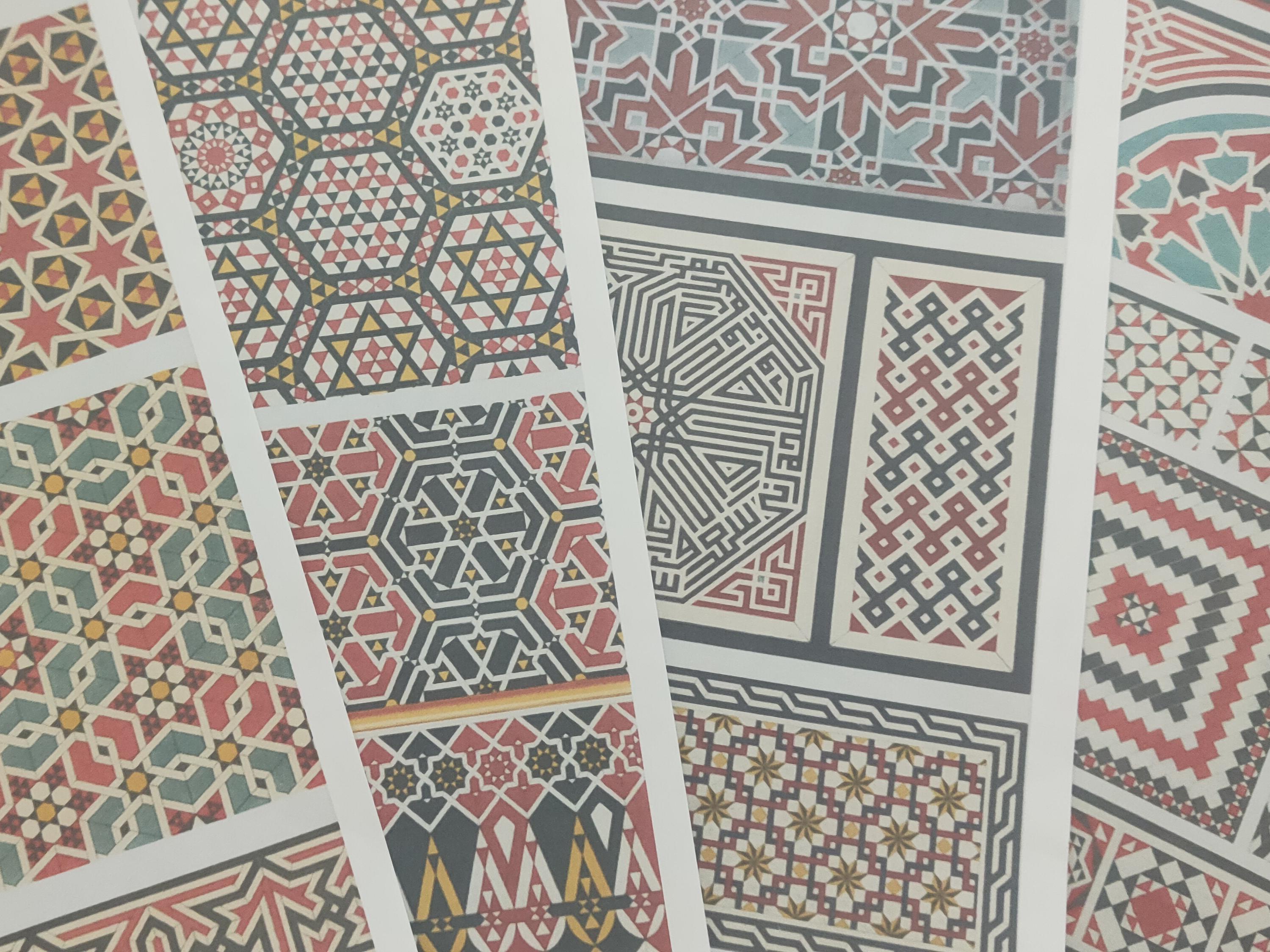 Islamic Pattern Digital Paper Pack | Vintage Islamic Art Printable ...