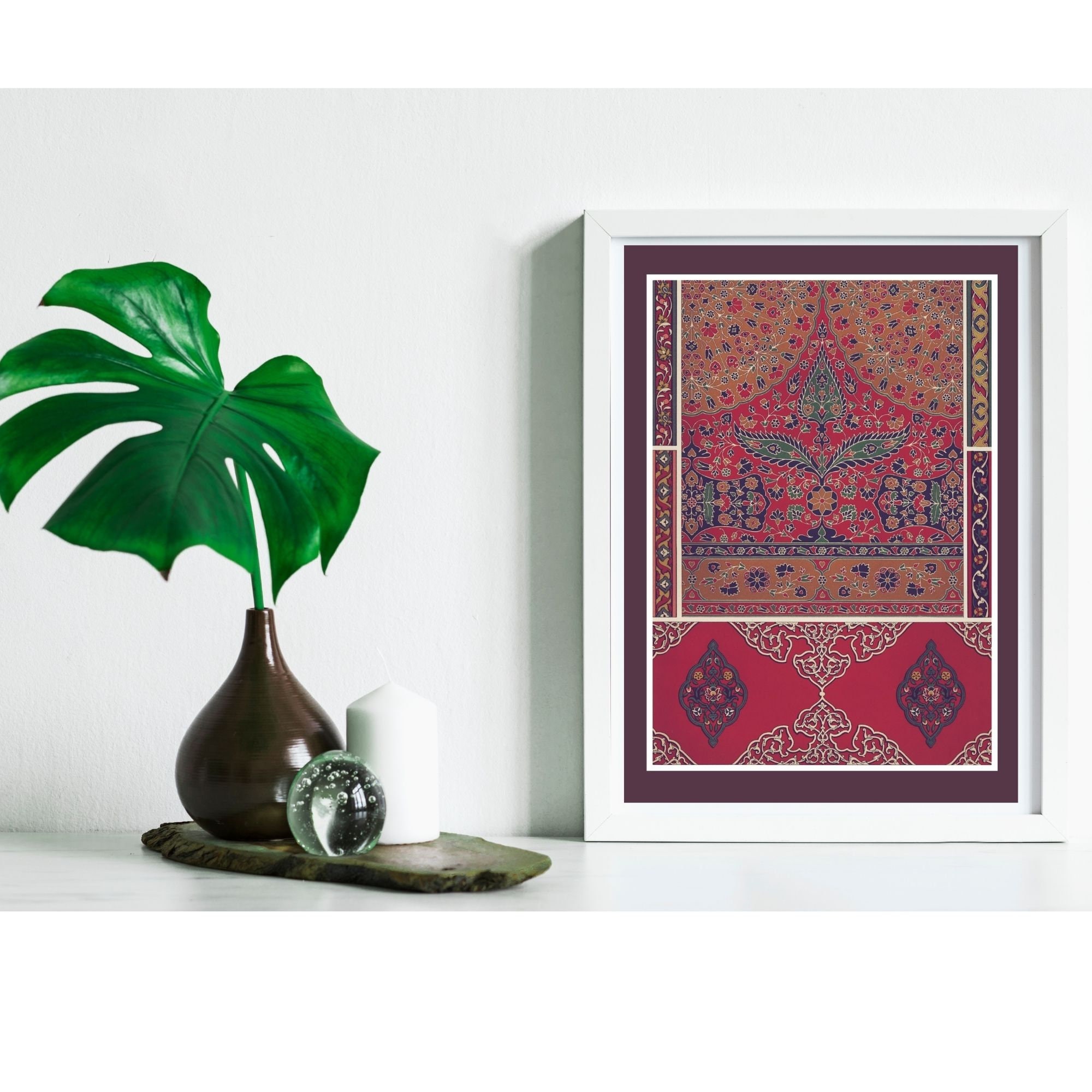 Vintage Islamic Art Islamic Poster Indian Pattern - Etsy