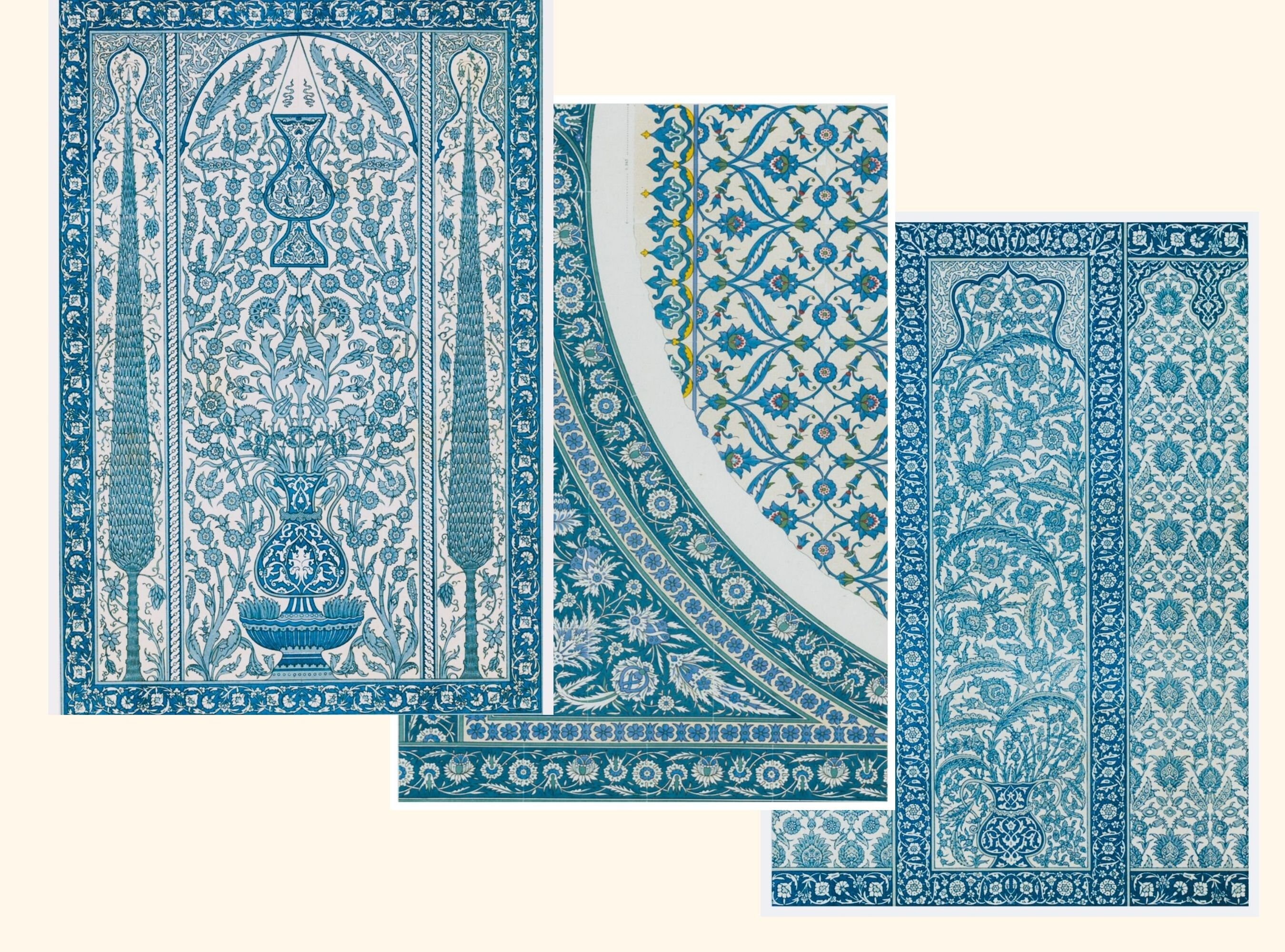 Arabesque Digital Paper Pack | Islamic Pattern Collage Papers | Islamic ...