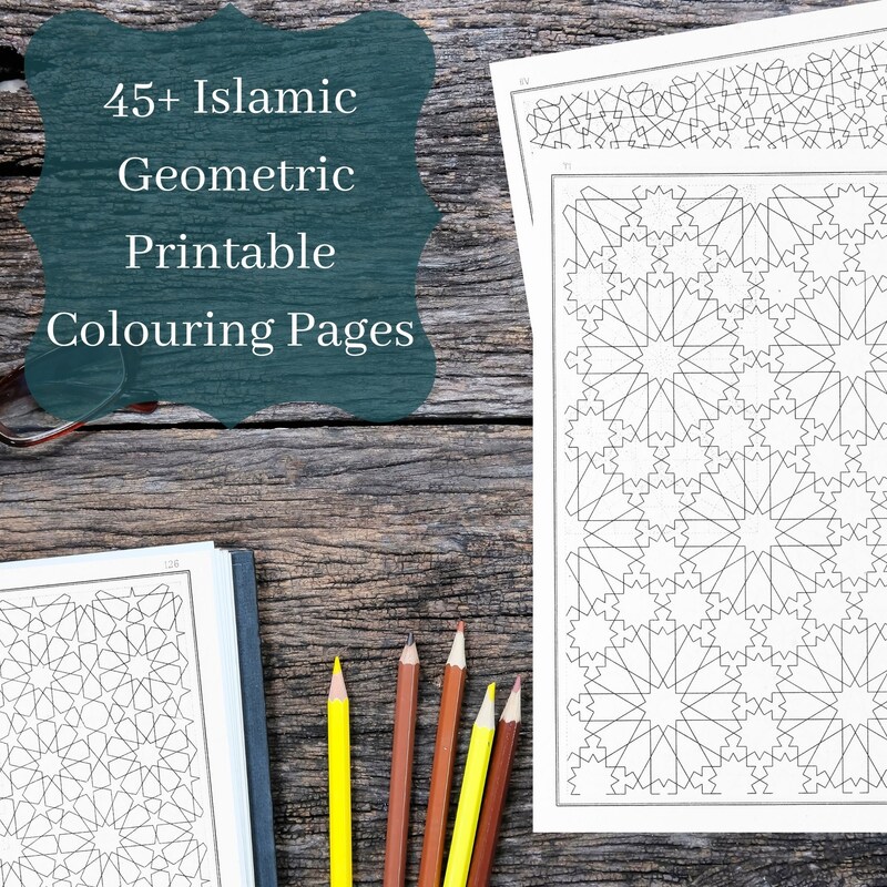 Islamic Geometric Patterns - Etsy