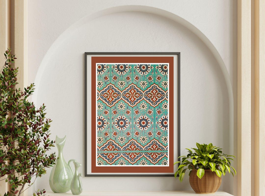 Turkish Style Wall Art | Turkish Poster Art Prints | Arabic Wall Art ...