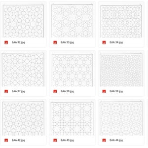 Islamic Patterns Colouring Pages | Islamic Geometric Printable Papers ...