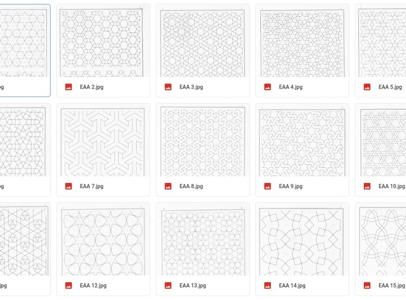 Islamic Patterns Colouring Pages | Islamic Geometric Printable Papers ...