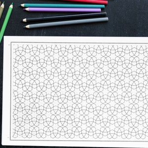 Islamic Patterns Colouring Pages | Islamic Geometric Printable Papers ...