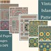 Islamic Pattern Digital Paper Pack | Islamic Geometric Art Printable ...