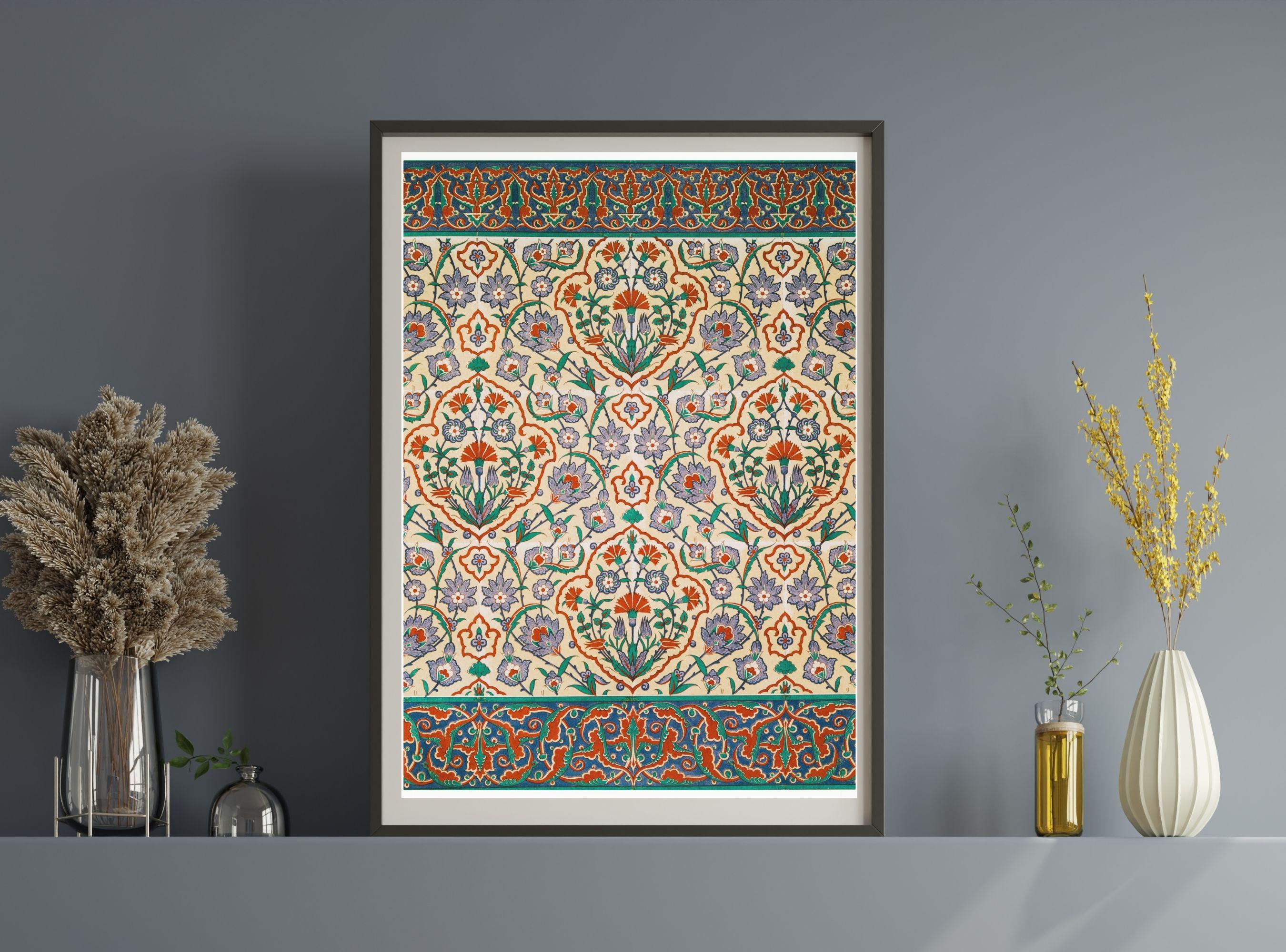 Turkish Style Wall Art | Turkish Poster Art Prints | Arabic Wall Art ...