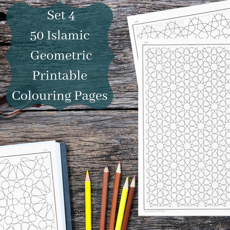 Islamic Geometric Patterns - Etsy
