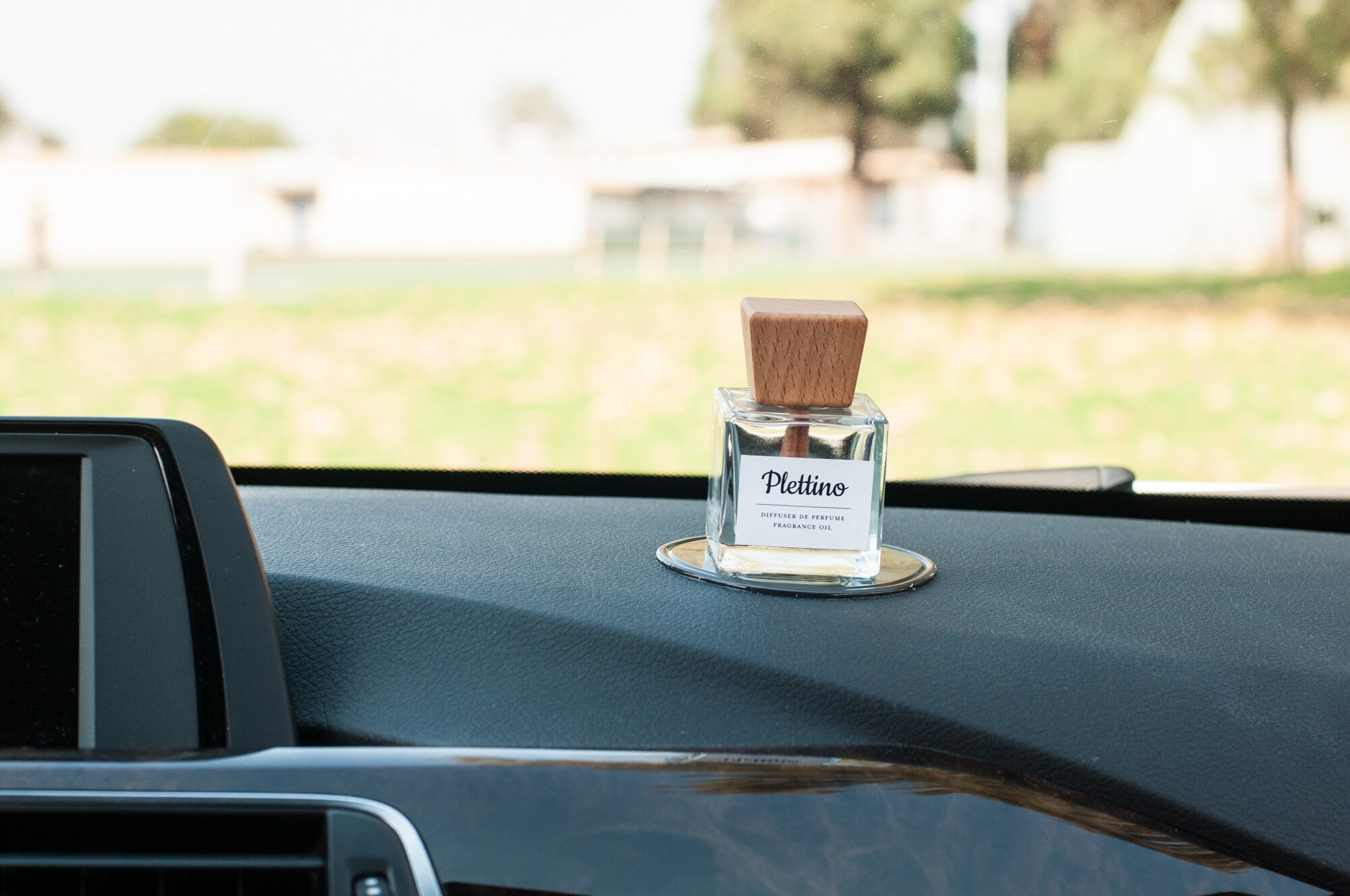 Square Wood Cap Diffuser/ Dash Board Diffuser/ Car Perfume/car - Etsy