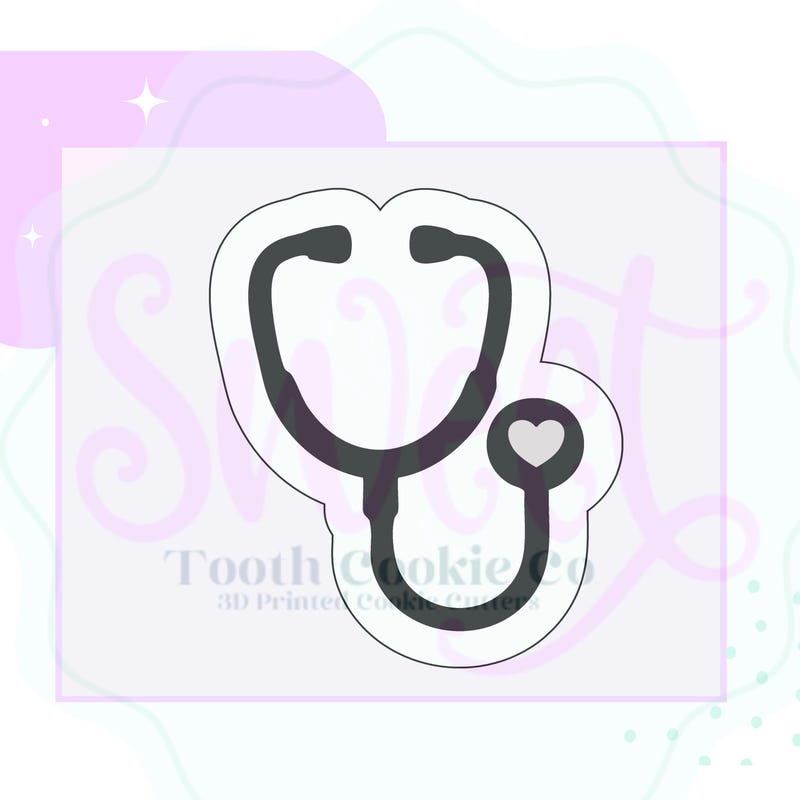 Grad Cookies Stethoscope - Etsy